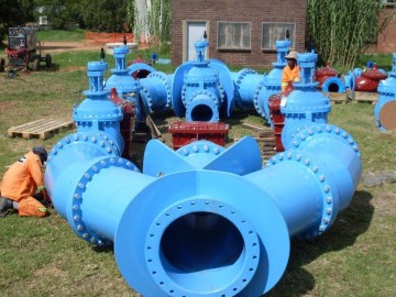 PRV Pipework Pre-assembled outside chamber – Themba Infrastructure ...